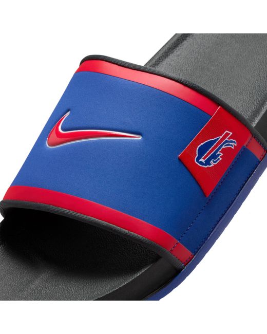 Nike Offcourt (Buffalo Bills) Offcourt Slides in Blue for Men | Lyst