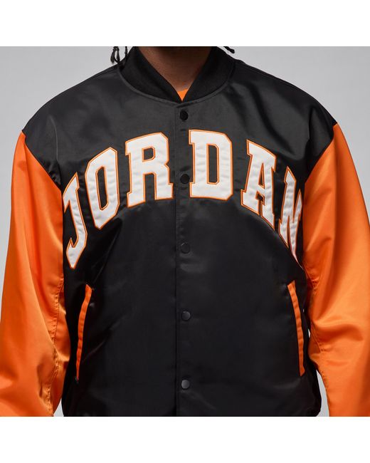 Nike Brooklyn Collegiate Varsity Jacket in Blue for Men | Lyst