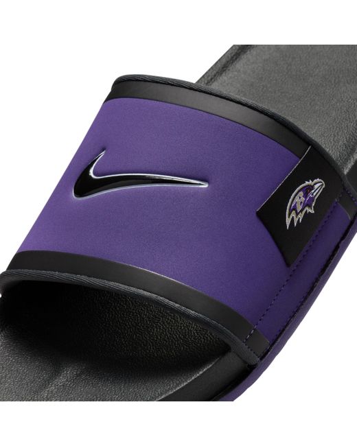 Nike Offcourt (Baltimore Ravens) Offcourt Slides in Blue for Men | Lyst