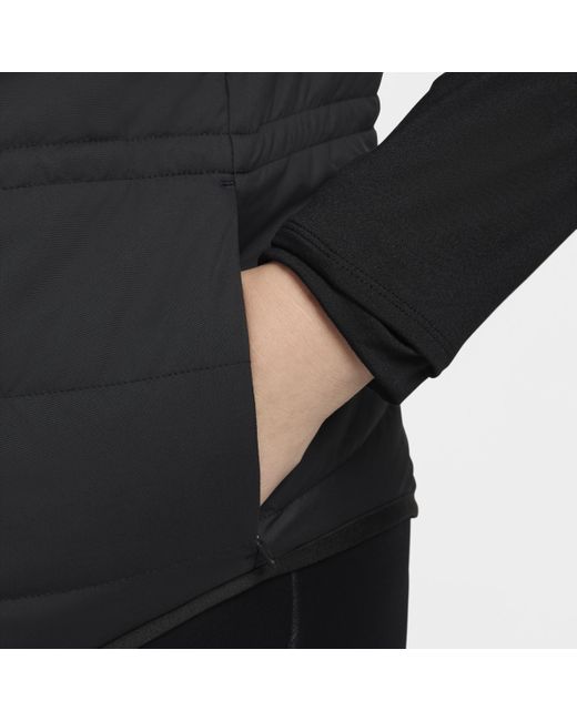 Nike Swift Therma-fit Running Vest (plus Size) in Black | Lyst