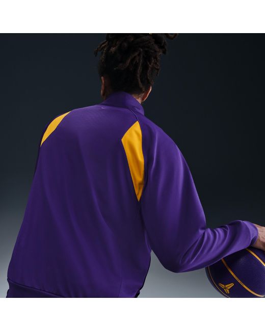 Nike Kobe Dri-Fit Knit Jacket in Purple for Men | Lyst
