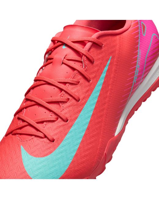 Nike Mercurial Vapor 16 Academy Tf Low-Top Football Shoes in Red for ...