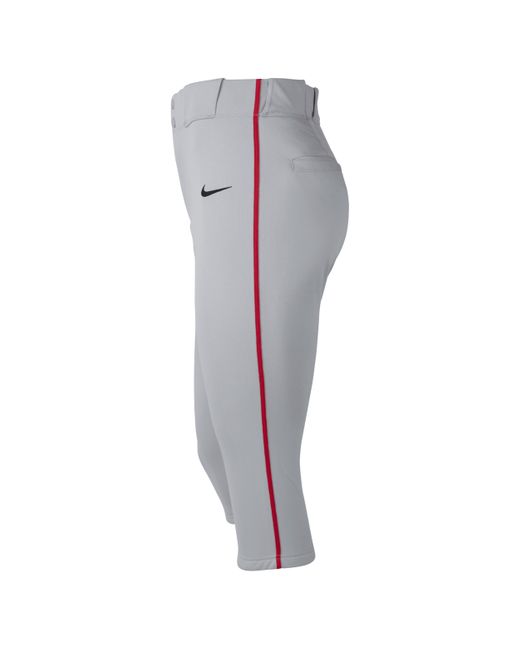 Nike Vapor Select 2 High Piped Baseball Pants in Gray for Men | Lyst