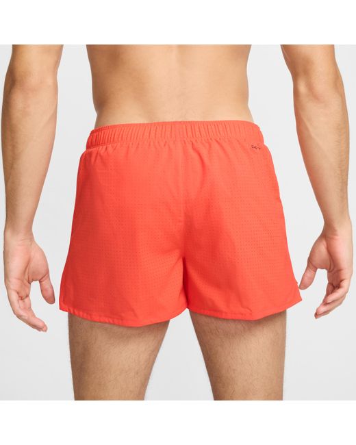 Nike Fast Dri-Fit 3" Brief-Lined Running Shorts in Red for Men | Lyst