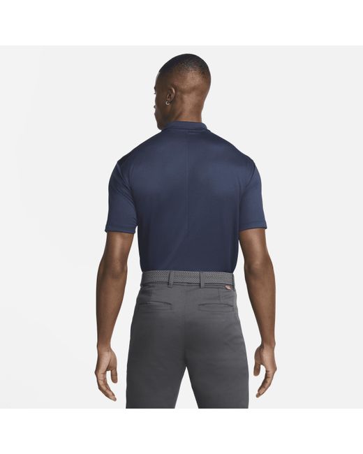 Nike Dri-Fit Victory Golf Polo in Blue for Men | Lyst