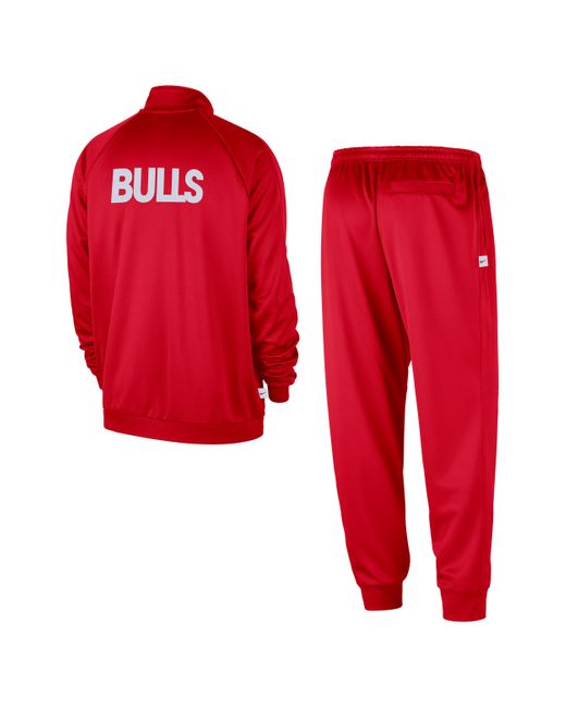 Nike Chicago Bulls Club Courtside Nba Tracksuit in Red for Men | Lyst UK