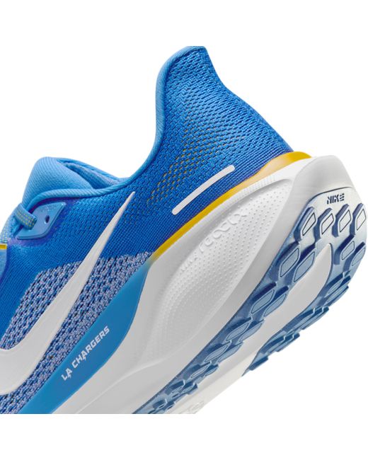 Nike Pegasus 41 Nfl Los Angeles Chargers Road Running Shoes in Blue for ...