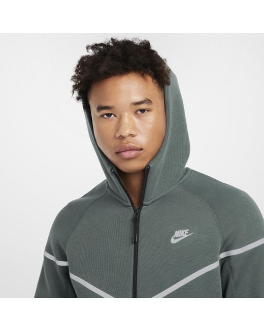 Nike 'Tech Windrunner Reflective Details Fleece Full-Zip Jacket in ...