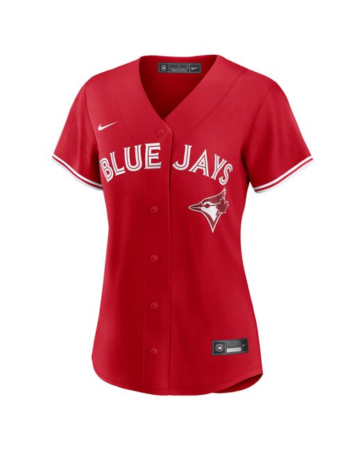 Nike Toronto Jays Canada Day Mlb Replica Jersey in Red | Lyst