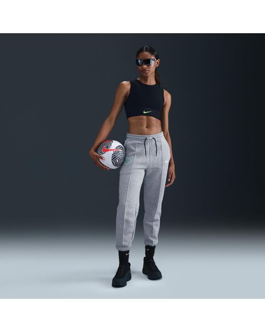 Nike F.C. Barcelona Third Football Layered Sports Bra in Blue | Lyst UK