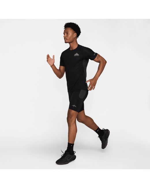 Nike Lava Loops Dri-Fit Adv Running Tights in Black for Men | Lyst