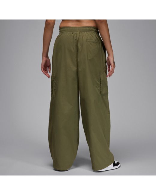 Nike Nike Flight Chicago Parachute Pants in Green | Lyst
