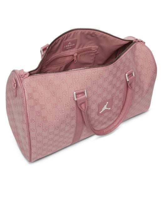 Nike Monogram Duffle Bag (25l) in Pink | Lyst