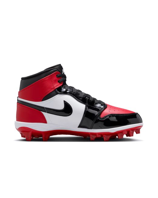 Nike 1 Mid Td Football Cleat in Red for Men | Lyst