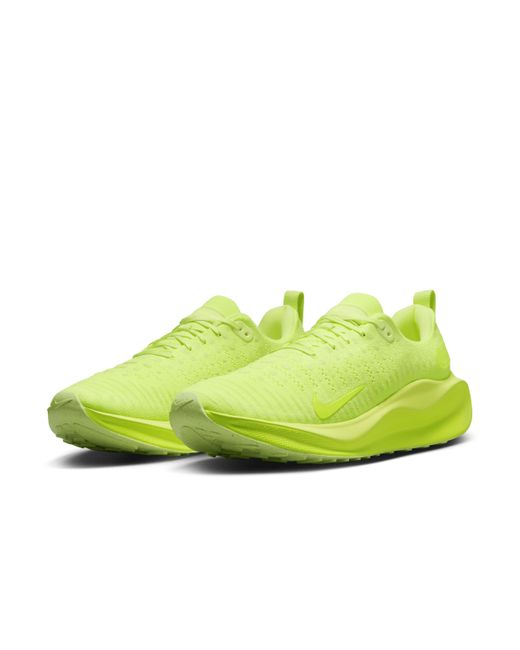 Nike Infinityrn 4 Road Running Shoes in Green for Men | Lyst