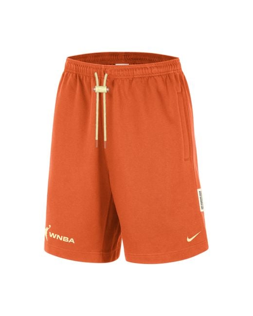 Nike Wnba Standard Issue Basketball Shorts in Orange for Men | Lyst