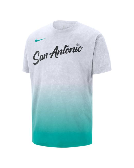 Nike San Antonio Spurs Essential City Edition Nba Max90 T-Shirt in Blue ...