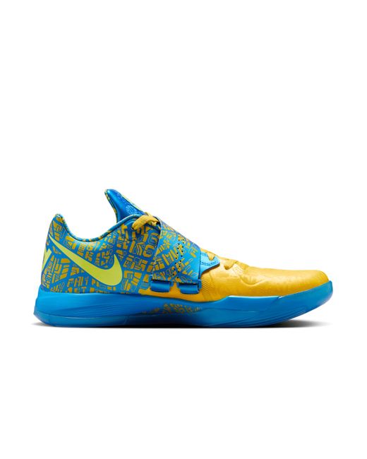 Nike Zoom Kd 4 Shoes in Blue for Men | Lyst