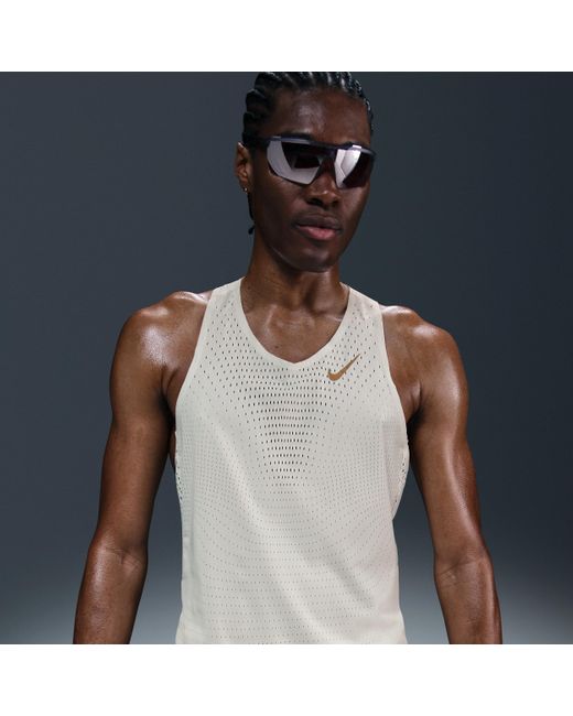 Nike Aeroswift X Jakob Dri-Fit Adv Running Singlet in Blue for Men | Lyst