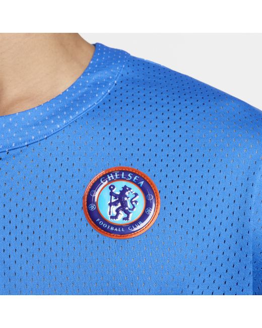 Nike Chelsea Fc Baseball Jersey in Blue for Men | Lyst