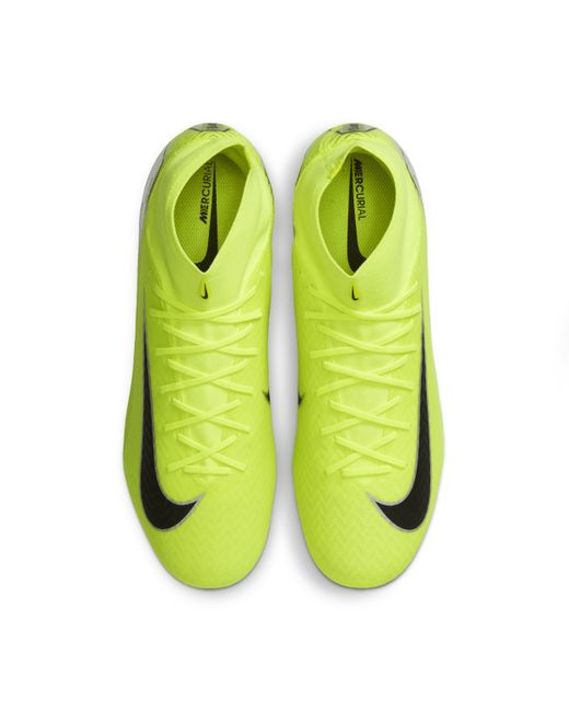 Nike Mercurial Superfly 10 Academy Mg High-Top Football Boot in Yellow ...