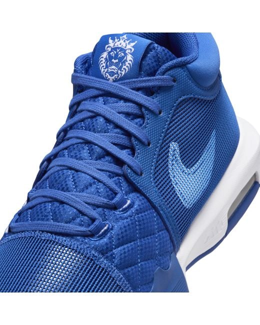 Nike Lebron Witness 8 (team Bank) Basketball Shoes in Blue for Men | Lyst