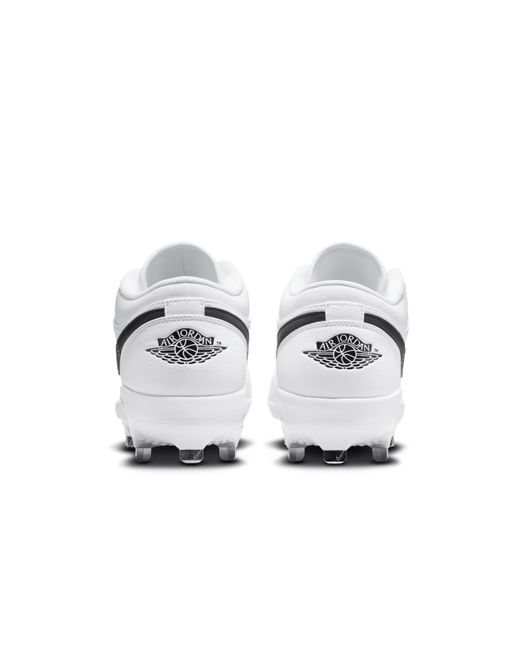 Nike 1 Retro Low Metal Baseball Cleats in White for Men | Lyst