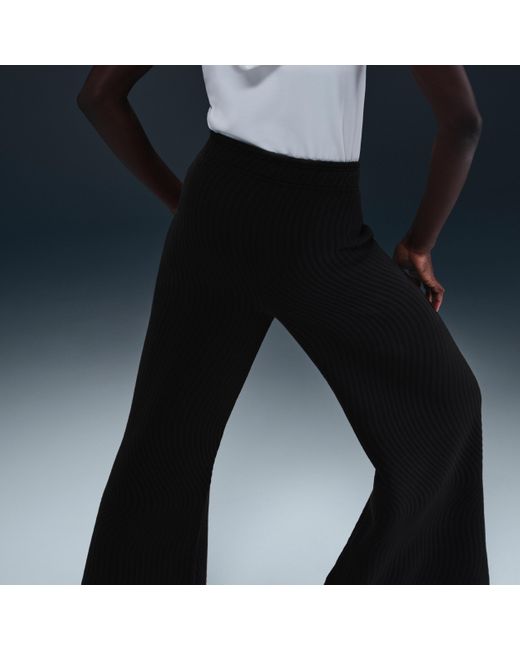 Nike Serena Williams Design Crew High-Waisted Knit Pants in Black | Lyst