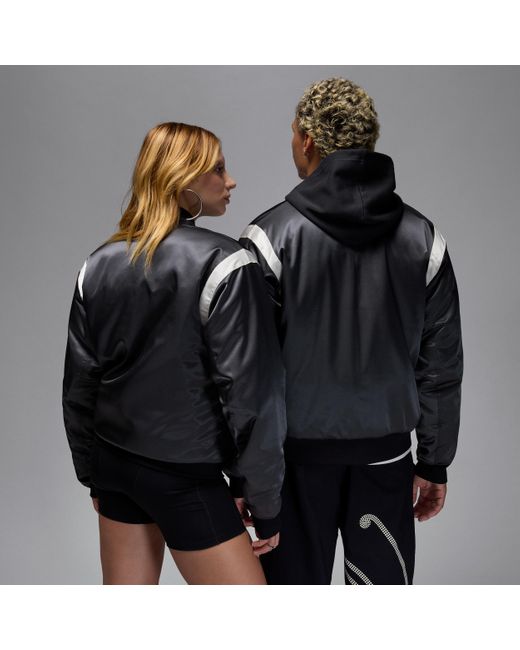 Nike Nike Mvp Varsity Jacket in Black for Men | Lyst