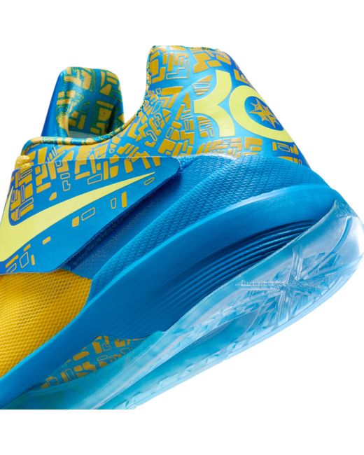 Nike Zoom Kd 4 Shoes in Blue for Men | Lyst