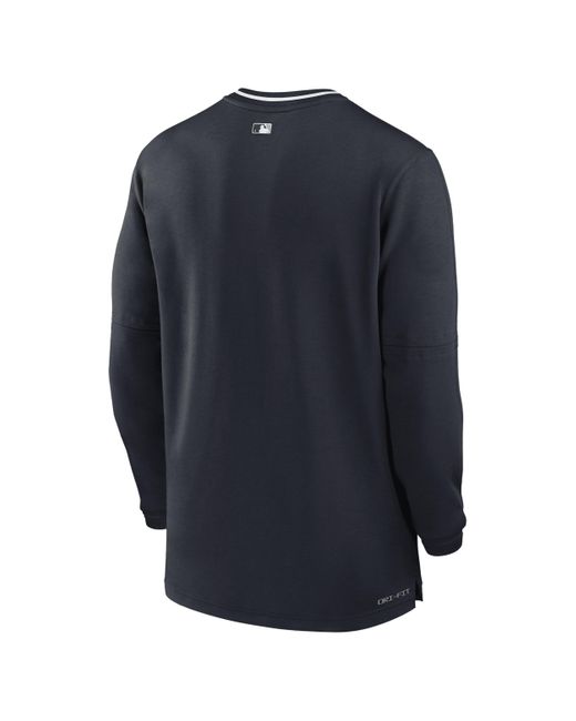 Nike New York Yankees Authentic Collection Dri-Fit Mlb 1/2-Zip Long ...