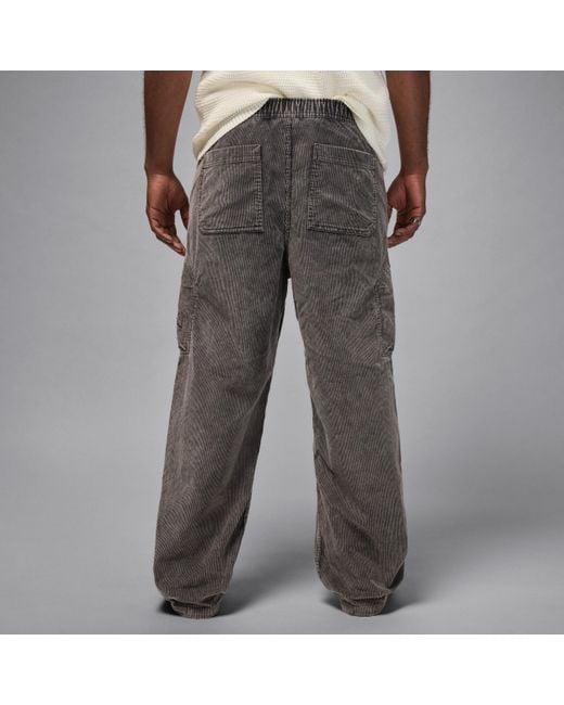 Nike Flight Chicago Corduroy Pants in Gray for Men | Lyst