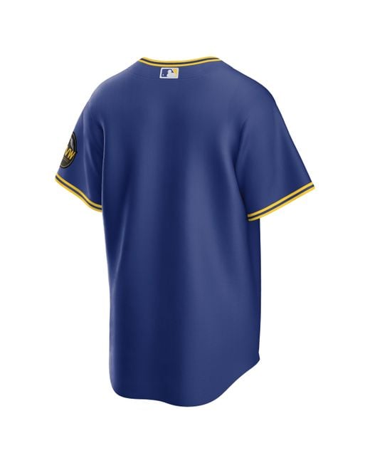 Nike Mlb Seattle Mariners City Connect Replica Baseball Jersey in Blue ...