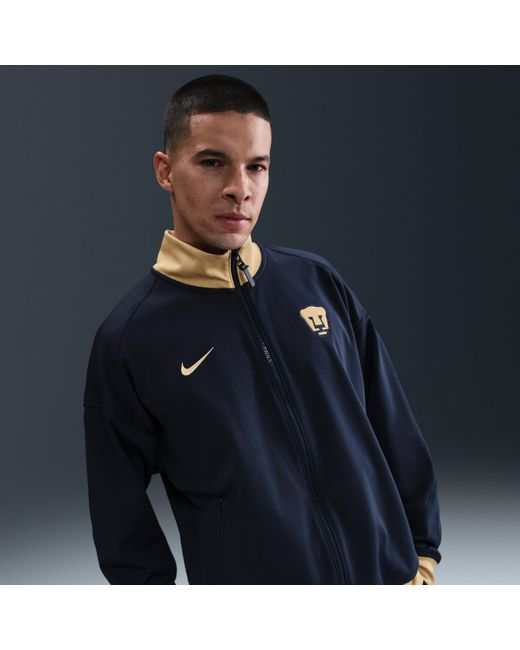Nike Pumas Unam Academy Pro Dri-Fit Soccer Anthem Jacket in Blue for ...