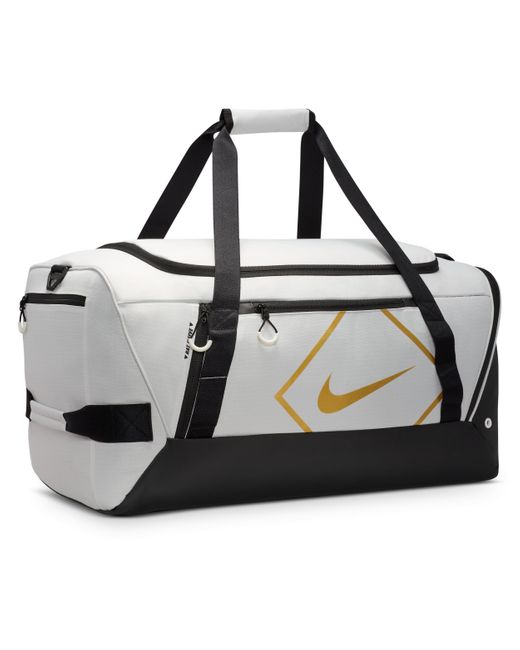 Nike Diamond Duffel Bag (72L) in Black | Lyst