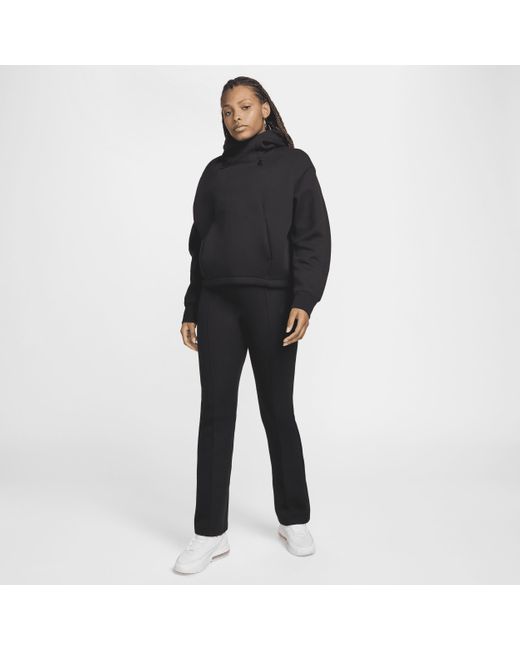Nike Sportswear Tech Fleece Oversized Hoodie in Black | Lyst