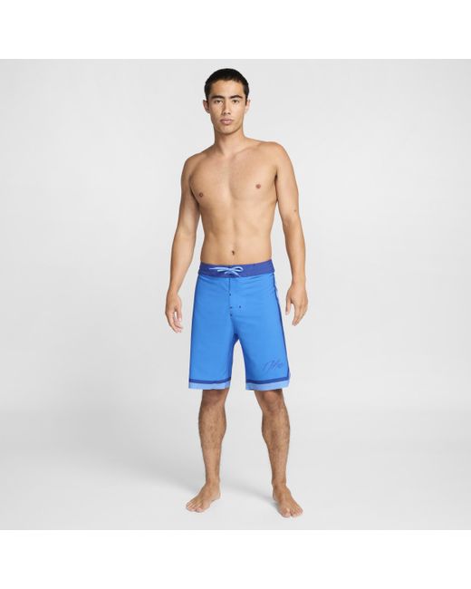 Nike Swim Fadeaway Poole 9" Board Shorts in Blue for Men | Lyst