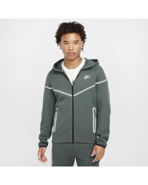 Nike 'Tech Windrunner Reflective Details Fleece Full-Zip Jacket in ...