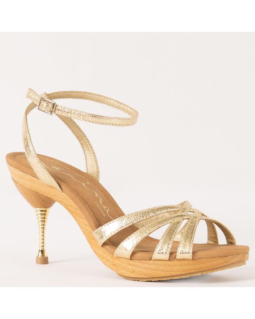 Nina Remi-gold in Metallic | Lyst