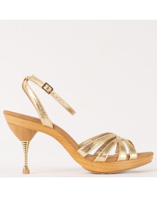 Nina Remi-gold in Metallic | Lyst