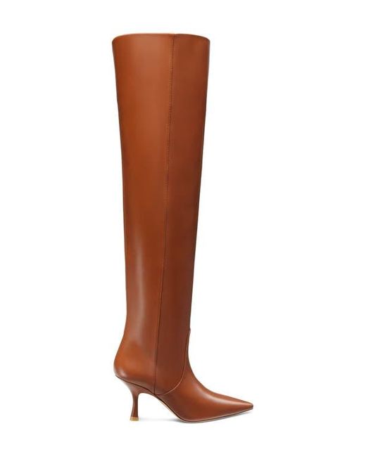 Stuart Weitzman Naomi Over The Knee Boot in Brown | Lyst