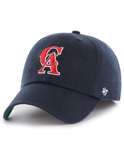 '47 California Angels Cooperstown Collection Franchise Logo Fitted Hat ...