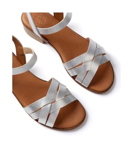 Penelope Chilvers Shepherdess Ankle Strap Sandal in Brown | Lyst