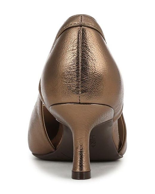 Naturalizer Gracie Pointed Toe Pump in Brown | Lyst
