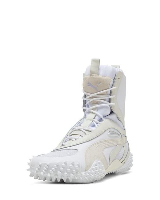PUMA Mostro Mid Sneaker Boot in Gray | Lyst