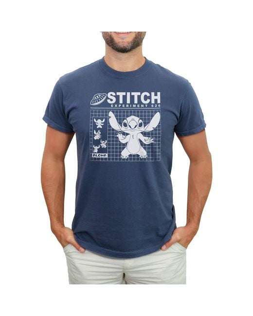 Lilo Et Stitch Experiment 626 Graph Graphic T-Shirt in Blue for Men | Lyst