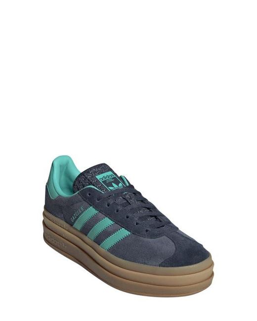adidas Gazelle Bold Platform Sneaker in Blue | Lyst