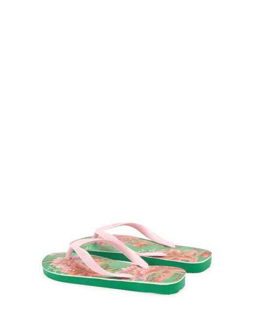 Havaianas X Farm Rio Summer Fruit Flip Flop in Green | Lyst