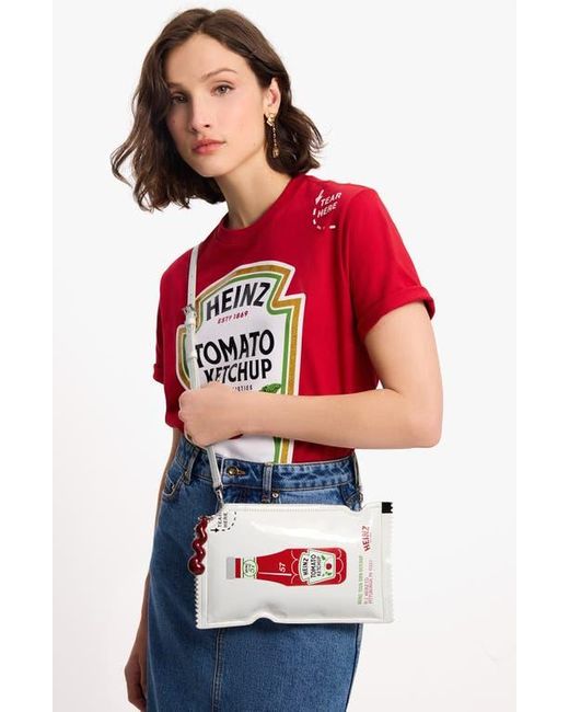 Kate Spade X Heinz Ketchup Packet Crossbody Bag in Red | Lyst