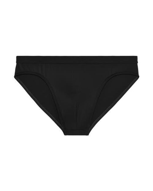 Hom Sea Life Swim Mini Brief in Black for Men | Lyst